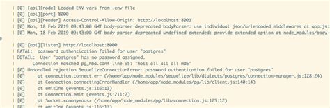 Postgresql Docker Postgress User Postgres Has No Password Assigned