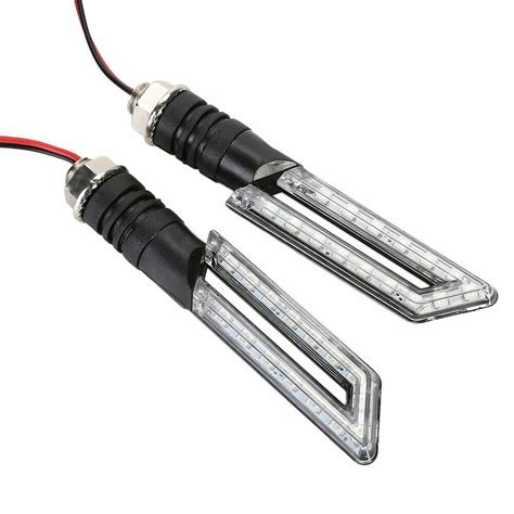 X INDICATORI DI DIREZIONE PER MOTO FRECCE A LED COPPIA LUCI UNIVERSALI LED DISCORAMA IT