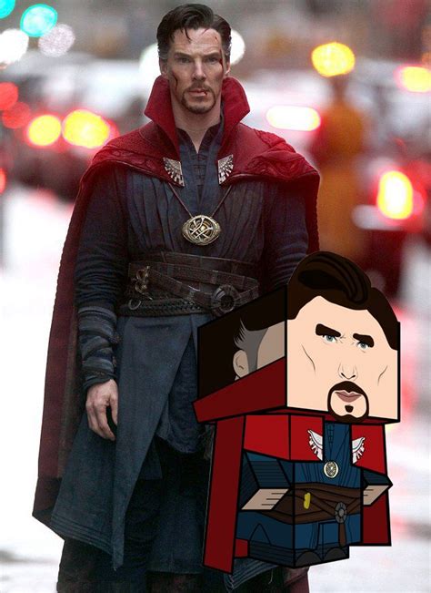 Doctor Strange Marvel Cubeecraft By Jagamen On Deviantart Doctor Strange Marvel Dr Strange