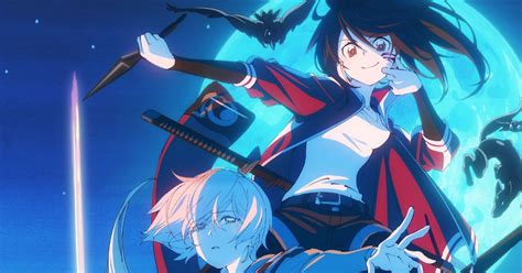 Black Kitsune Anime Girl