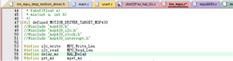 Stm32cubemx：基于hal库实现mpu6050 Dma获取姿态信息附工程文件mpu6050hal库 Csdn博客