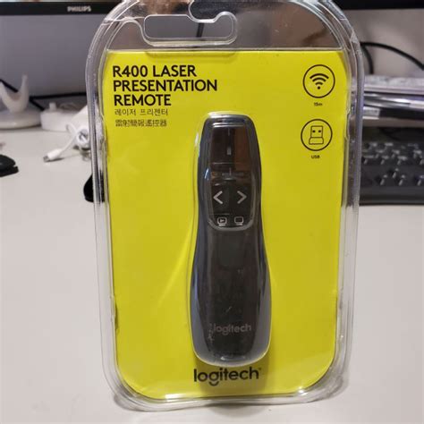 羅技 Logitech R400 紅光 雷射 簡報筆 會議 報告 蝦皮購物