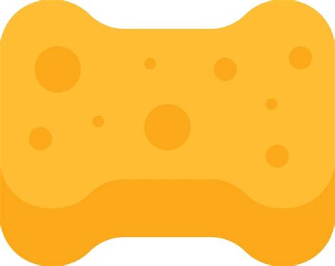 Sponge Cleaning Hygienic Flat Icon 14014788 Vector Art At Vecteezy