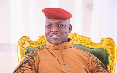 Le Capitaine Ibrahim Traoré Et Sa Vision Au Service De