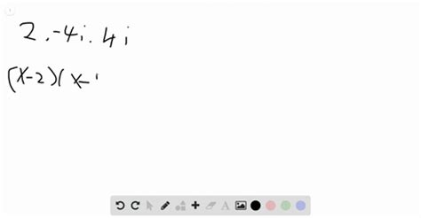 SOLVED Find A Third Degree Polynomial Equation With Rational Coefficients That Has The Given