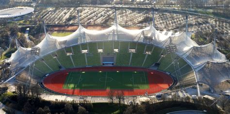 Ad Classics Olympiastadion Munich Olympic Stadium Behnisch And