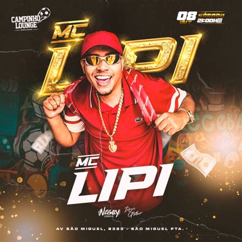 Mc Lipi Em São Paulo Sympla