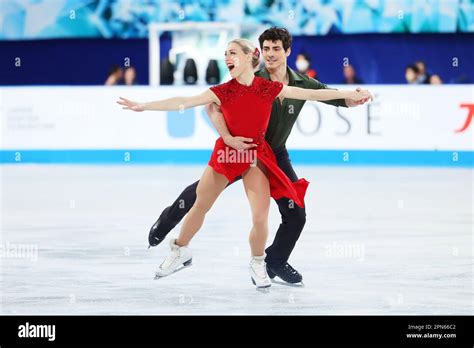 Tokyo Japan Th Apr Piper Gilles Paul Poirier CAN Figure Skating ISU World Team
