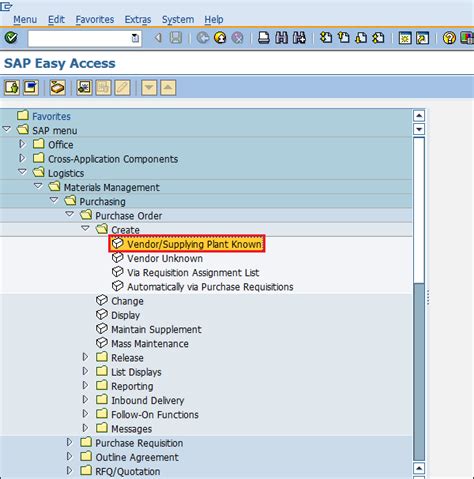 SAP MM Service Management