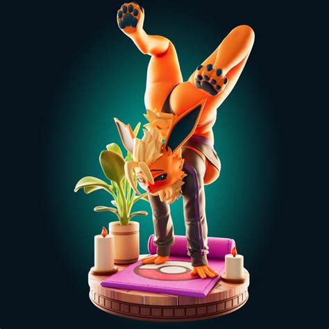 Anthro Female Fox Etsy