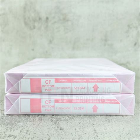 Jual Kertas Hvs A4 And Ncr F4 Top Middle Dan Bottom Harga Per Rim