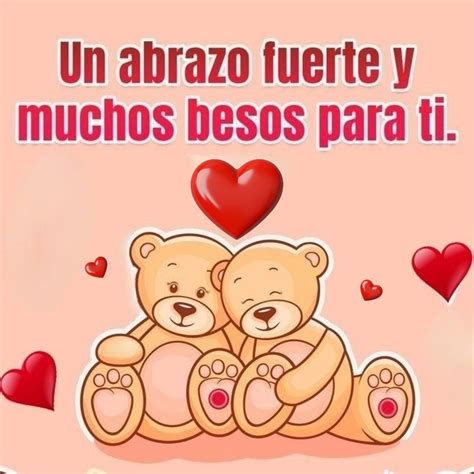 Tarjetas De Besos Y Abrazos Muchos Abrazos Besos Plantilla Tarjeta