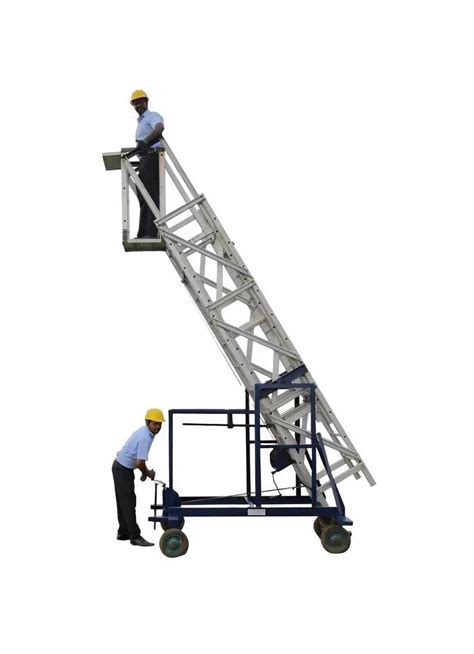 Aluminum Tiltable Tower Ladder At ₹ 60000piece Aluminium Tower
