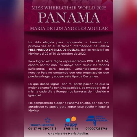 Vigilante Panamá on Twitter RT KikeValenzuelaL María Aguilar