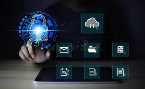 Cyber Security Concept To Protect Information On Internet Network