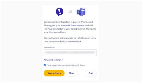 Microsoft Teams Integration Docs Ybug Io