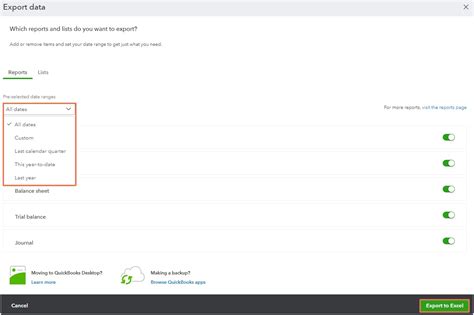 How To Export Quickbooks Online Data A Complete Guide Syscloud