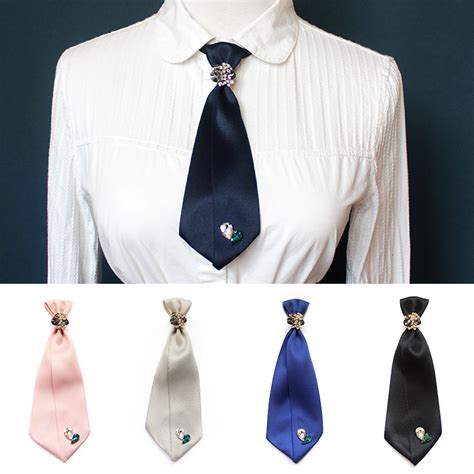 原创设计领结女英伦简约学生校服学士服领花正装白色衬衫职业领带星猫饰品