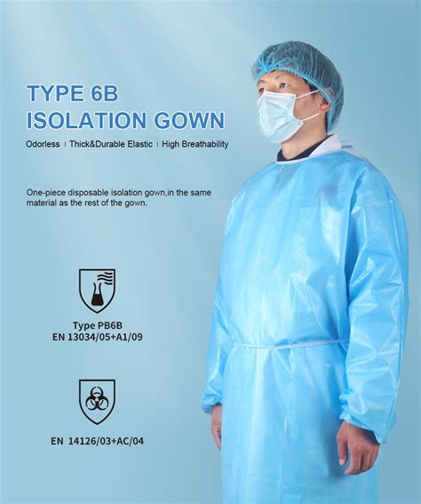 Ppe Isolation Gown Disposable Ppe Medical Gowns