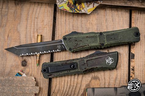 Microtech Combat Troodon Gen Iii Otf Automatic Knife Outbreak 38 M390