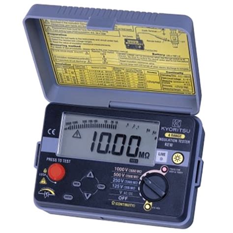 Kyoritsu 3005a Digital Insulation Continuity Tester Leda Electronics