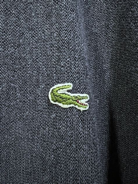 70s 80s Izod Lacoste 糸巻きタグ 青円タグ アクリル カーディガン L アイゾッド ラコステ ヴィンテージ品牌价格