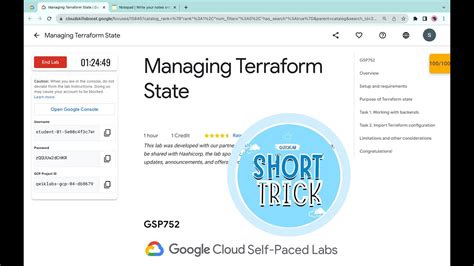 Managing Terraform State Qwiklabs Gsp752 With Explanation🗣️