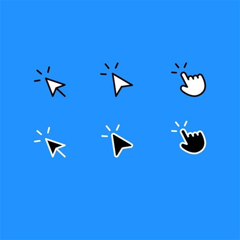 マウスカーソル素材のベクトル 無料の高品質ベクトルを Freepik からダウンロード Freepik