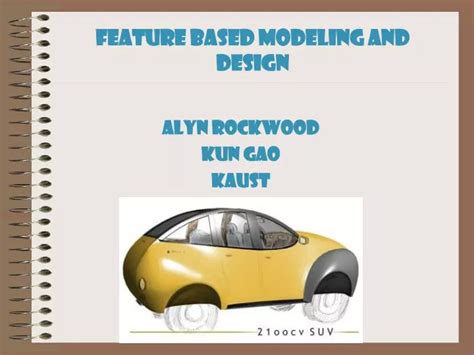 ppt feature based modeling and design powerpoint presentation free