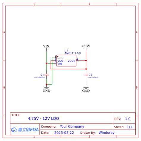 475v 12v Ldo Suitable For Mcus Easyeda Open Source Hardware Lab