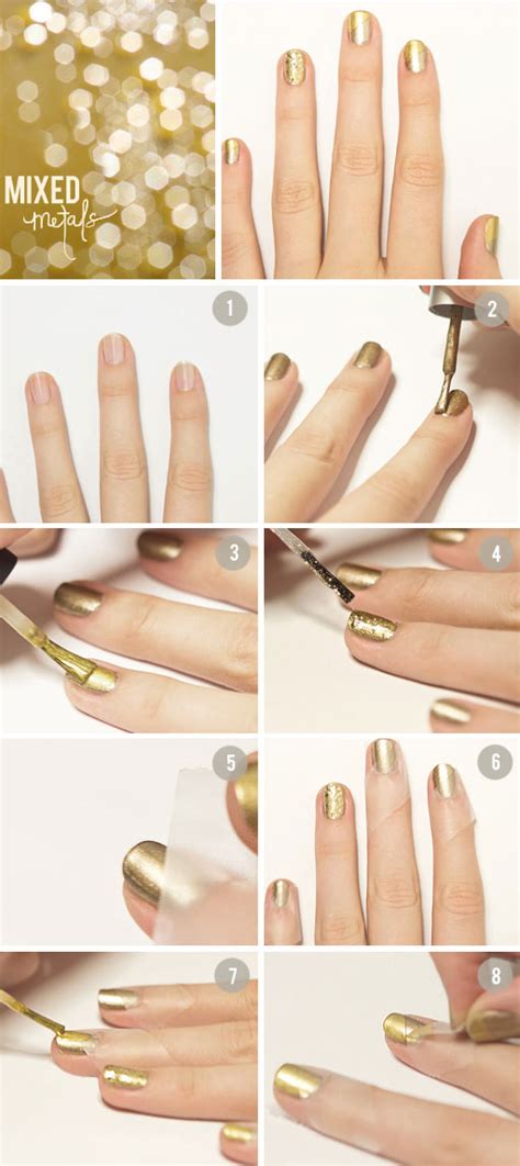 Tutorial Passo A Passo Unhas Onda Do Mar