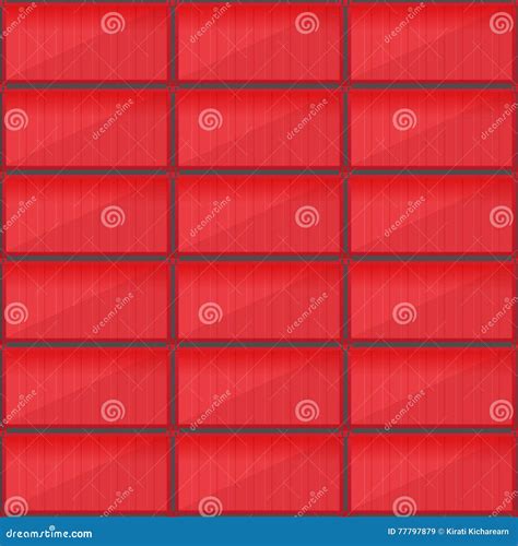 Container Cargo Seamless Pattern Wallpaper Vector Stock Illustration Illustration Of Industry
