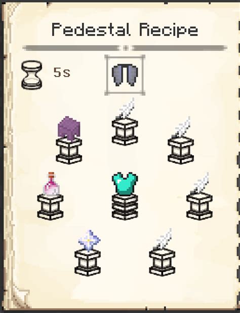 Patchouli Template Pedestal Crafting Minecraft Customization Curseforge