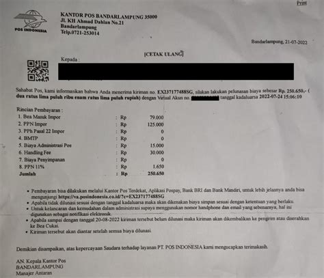 Perhitungan Pajak Impor Aliexpress Terbaru ITPOIN