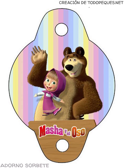 Decoracion Masha Y El Oso Todo Peques