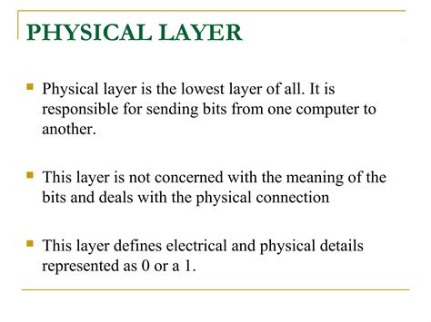 Tcpip Protocols With All Layer Description Ppt
