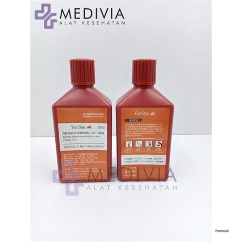 Jual DENTAL XRAY MONOBATH 250ML CAIRAN PENCUCI FILM X RAY GIGI AIR