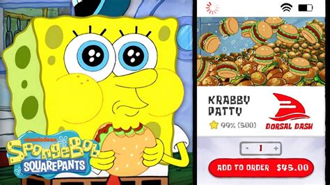 Every Food Item You Can Order In Bikini Bottom🐬 Powered By Dorsal Dash