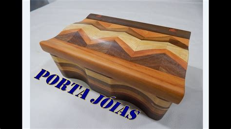 Caixa IncrÍvel Dobradiça De Madeira Designer Exclusivo Wooden Box