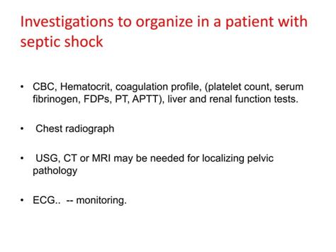 Endotoxic Shock In Obstetrics Ppt Pptx