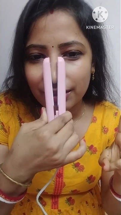 Viral Hair Straightener Nose Hack 😱😭 Shorts Hack Tranding