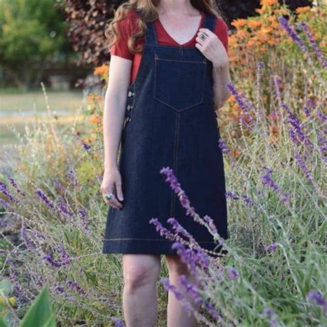 Callie Pinafore Dress Sewing Pattern Pdf Designer Stitch