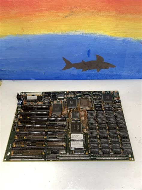 Vintage Neat 80386 Sx Motherboard 386 Processor 4mb Ram 1988 Ami 1311 539 40 Picclick Ca