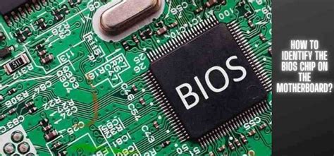 How To Identify The BIOS Chip On The Motherboard In 2023 Hardware