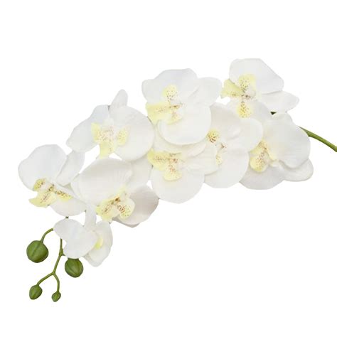 1pc Artificial Orchid Stems Silk Orchid Stems Real Touch Flower For