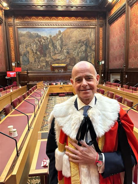 New Peer Stuart Marks Honours Lord Sacks On Entering Chamber Jewish News