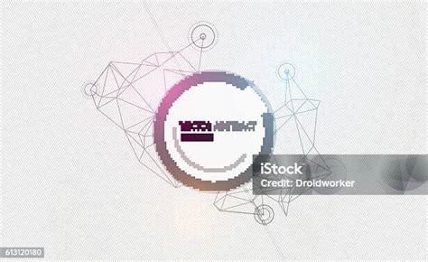 Vector Futuristic Abstract Technology Background向量圖形及更多幾何圖形圖片 幾何圖形