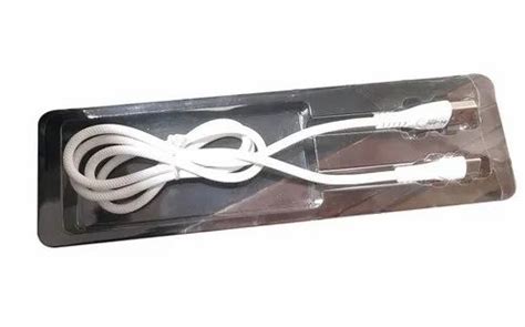 White 2 5 USB C Type Cable 2m At 60 Piece In New Delhi ID 25567825673