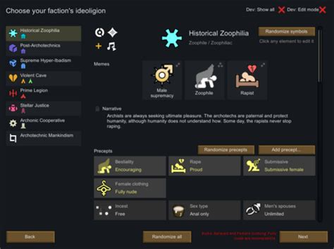 [outdated] Rjw Sexperience Ideology Update Rimworld Loverslab