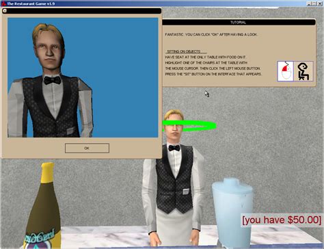 Screenshot Of The Restaurant Game Windows 2007 Mobygames